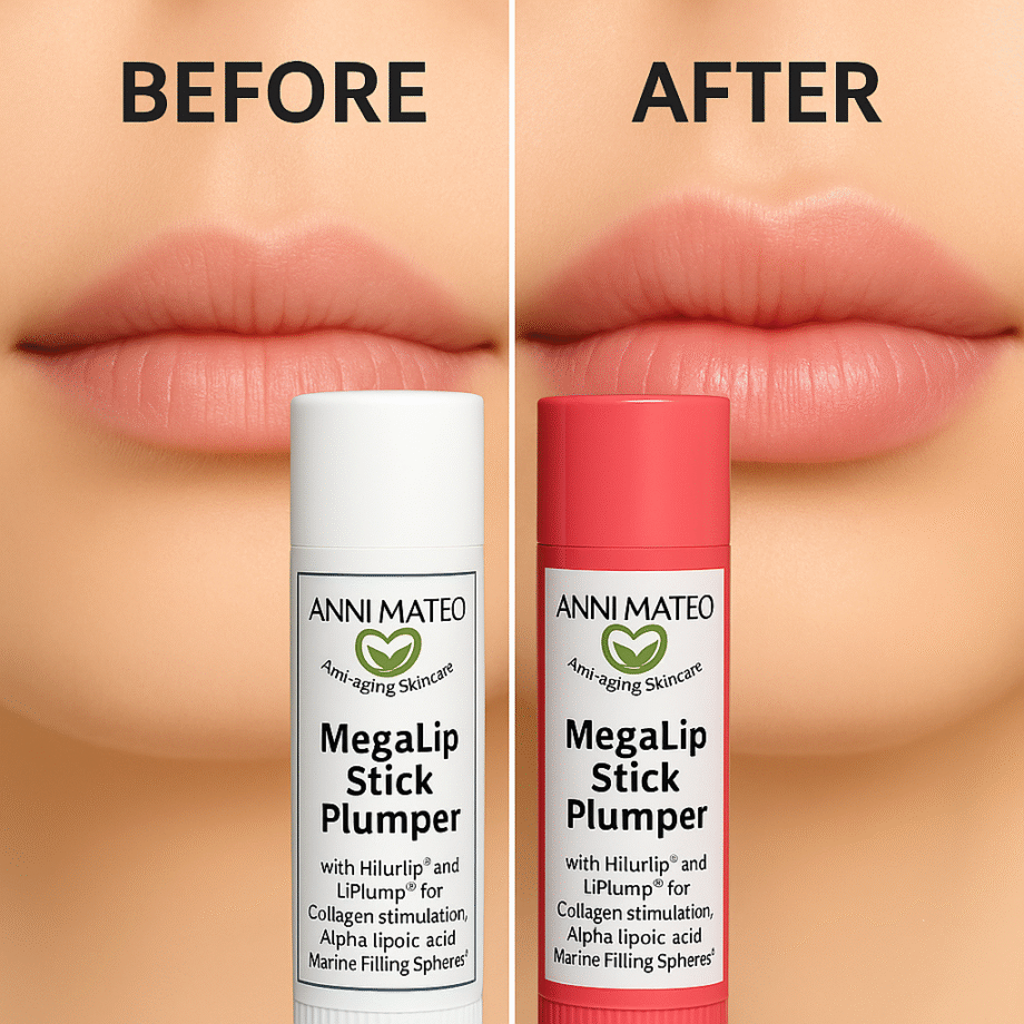 Natural Lip Plumper Balm with Peptides & Collagen