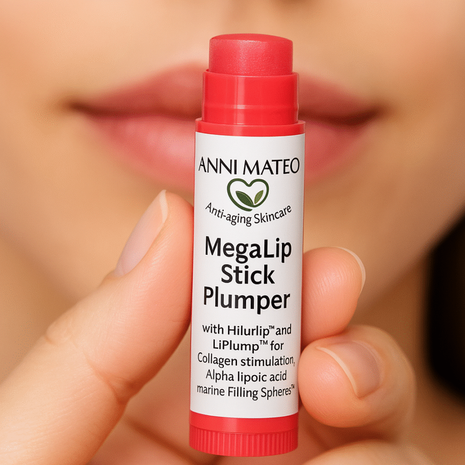 Natural Lip Plumper Balm with Peptides & Collagen